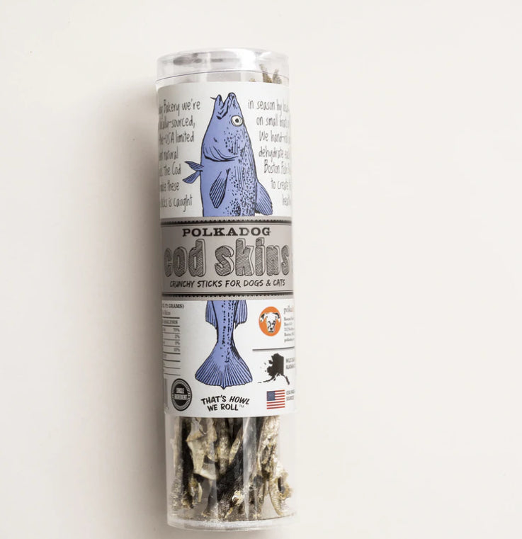 Cod Skin Tubes – River Dog Bakery